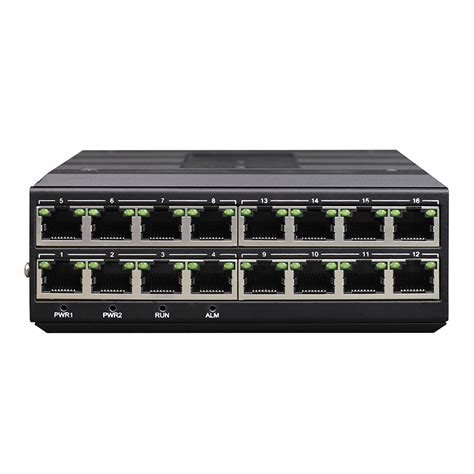 16 Port Gigabit Industrial Managed Switch
