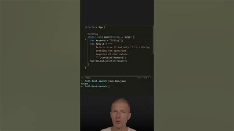 A Simple Full Text Search Java Shorts Coding Airhacks Youtube