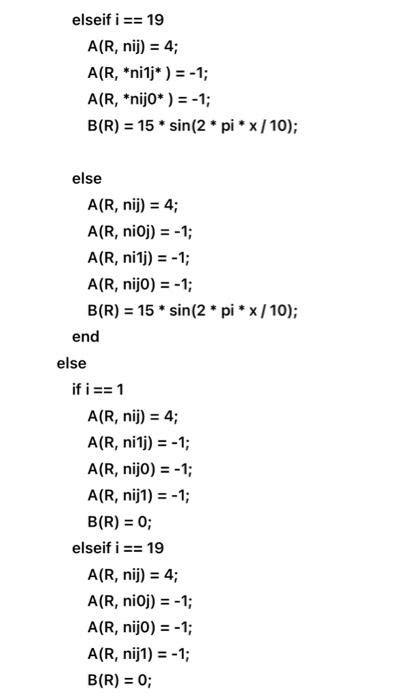 Solved Write A Matlab Code Using The Same Way This Code Is