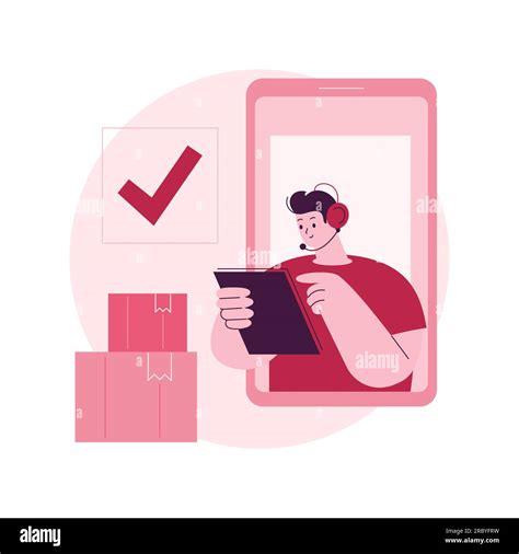 Order Complete Abstract Concept Vector Illustration E Commerce Website Online Store Digital