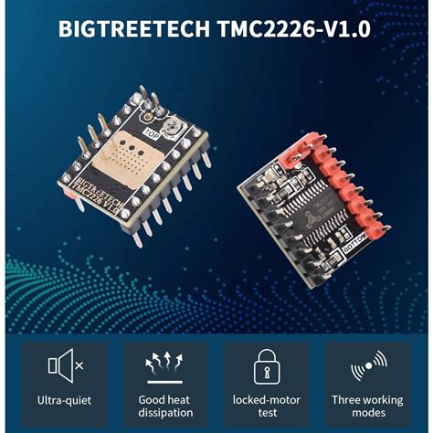 Bigtreetech Tmc2226 V1 0 Stepper Motor Driver Shopee Việt Nam