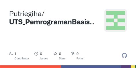 Github Putriegihautspemrogramanbasisdata