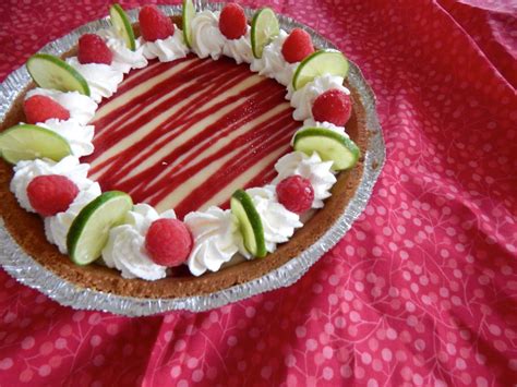 The Nerdy Chef Raspberry Key Lime Pie The Nerdy Chef Raspberry Key Lime Pie