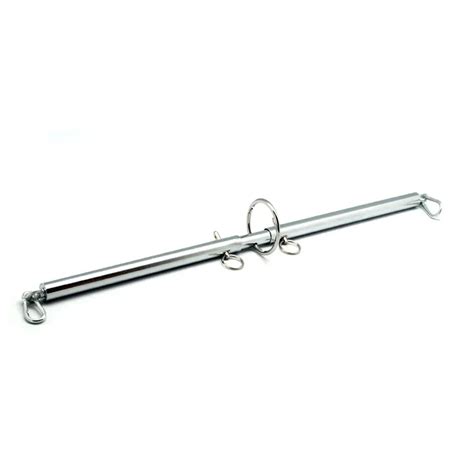 Adjustable Expandable Stainless Steel Spreader Bar Bondage Bondag Handcuffs Ankle Cuffs Set