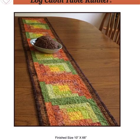 Blossom Table Runner Pattern Etsy