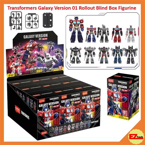 Hasbro Blokees Transformers Galaxy Version 01 Rollout Blind Box Figurine 71100 Lazada Singapore
