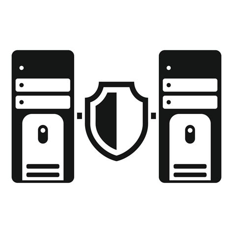 Server Authentication Icon Simple Style 14668952 Vector Art At Vecteezy