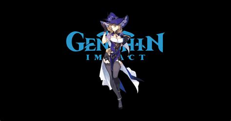 Genshin Impact Lisa Genshin Impact Sticker Teepublic