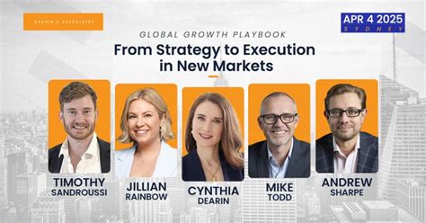 Have You Heard The Dearin And Associates Global Growth Playbook Forum Is… Mike Todd