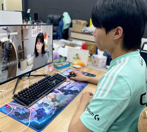 [합성] 여친 보는 칸나 롤 리그 오브 레전드 에펨코리아