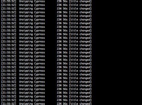 Progress Logging Firing Too Frequently · Issue 1557 · Cypress Iocypress · Github