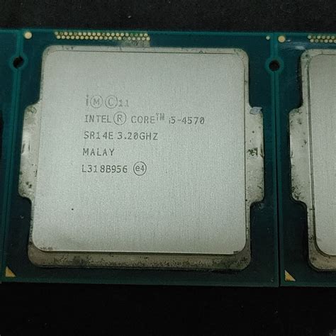 Intel Core I5 4570 1150腳位 四核心cpu 32g拆機良品 蝦皮購物