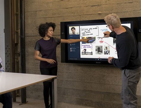 Microsoft Surface Hub Gadget Flow