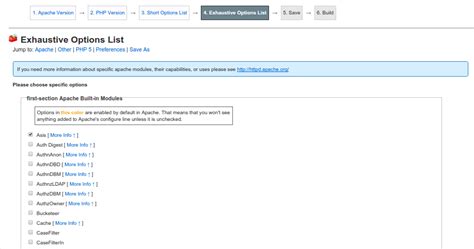 How To Enable Or Disable Apache Modules Or Php Modules Using Easyapache
