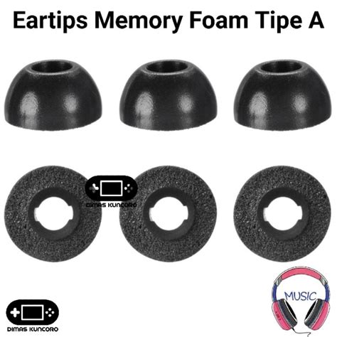Jual Eartips Memory Foam Tipe A Busa Eartip Jabra Elite 85t 75t 65t Active Oppo Enco X W51 W31