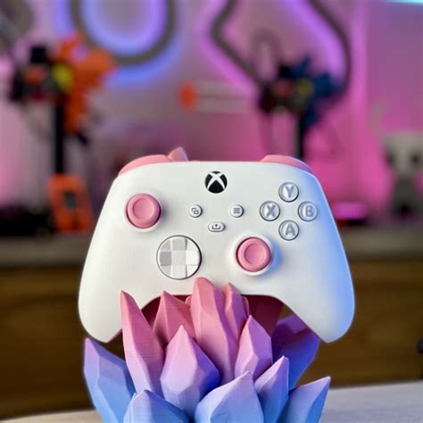 3d Printable Crystal Controller Stand Playstation Switch Xbox By Holoprops