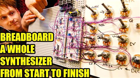Building A Whole Analog Synthesizer Voice From Start To Finish On