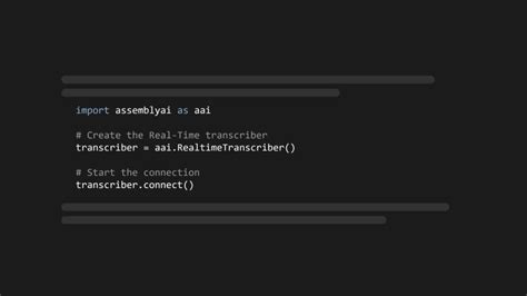 Assemblyai On Linkedin Real Time Transcription In Python