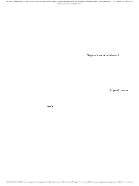 Tuning Of Active Disturbance Rejection Control Pdf Control Theory