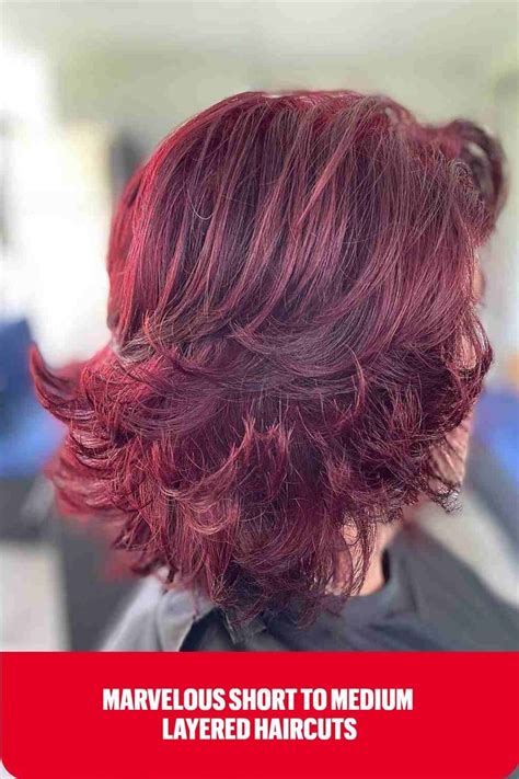 73 Fantastic Short To Medium Layered Haircuts For That In Between Length Layered Haircuts For