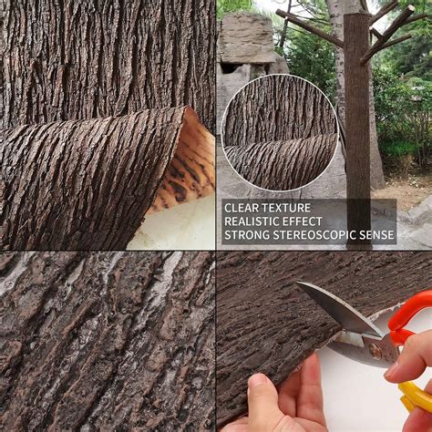 Realistic Silicone Tree Bark Sheets The Green Head