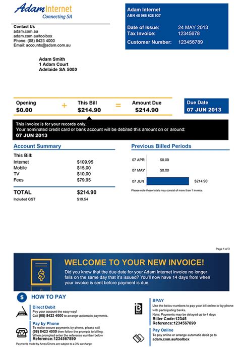 Your Invoice Explained
