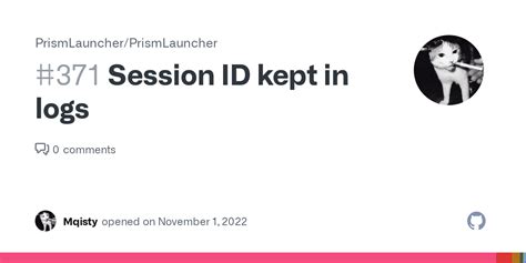 Session Id Kept In Logs · Issue 371 · Prismlauncherprismlauncher · Github