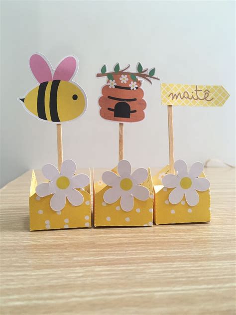 Bee Birthday Cake Topper One Bee Cake Topper 1st Bee Day Cake Topper Bee Floral Cake Topper