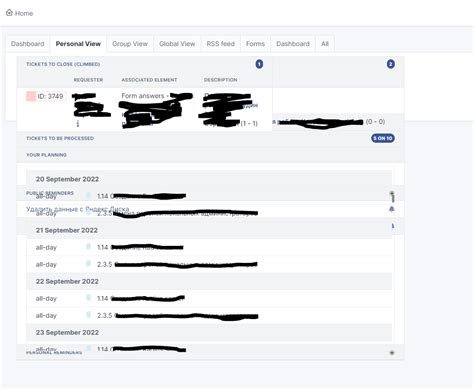 Layering Menus On Top Of Each Other In The Personal View Tab · Issue 13938 · Glpi Project