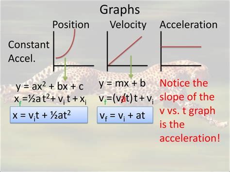 1D Graphs Kinematics And Calculus PPTX Physics Science