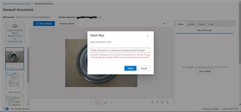 Unable To Fetch Multiple Files At A Time From Azure Blob Using Url
