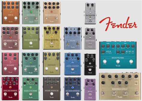 Fender Pedals Behind The Design Zzounds Music Blog