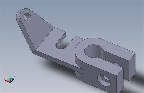 Sw建模练习题 Practice 65 Solidworks 2016 模型图纸下载 懒石网