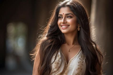 Premium Photo Sexy Indian Girl In Revealing Dress Beautiful Sensuous