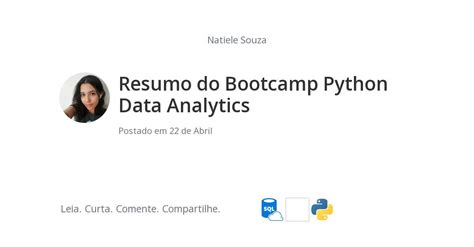 Resumo Do Bootcamp Python Data Analytics