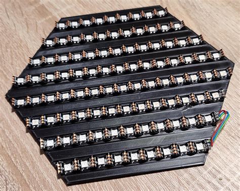 Creating A Stylish Triangular Pixels Led Clock Using Ws2812 Leds And Wemos D1 Mini Module 5