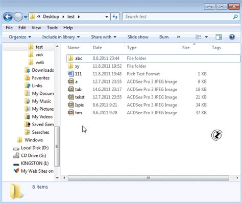 WINDOWS EXPLORER CREATE NEW FOLDER
