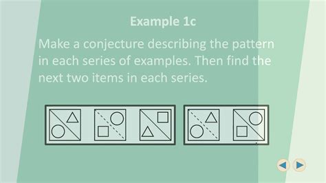 Geometry Lesson 2 1 Inductive Reasoning Youtube