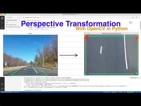 Numpy How Can I Implement Opencv39s Perspectivetransform In Python