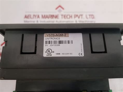 Comat Unitronics V570 Aqm 2 Programmable Logic Controller Aeliya Marine