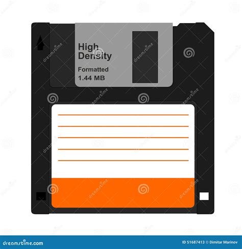 Diskette Stock Vector Illustration Of Floppy Technology
