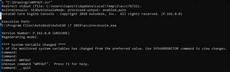 Solved Autocad Lt 2019 Accoreconsole Missingunknown Command