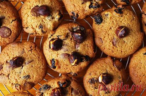 Цельнозерновое печенье с шоколадом ПЕЧЕНЬКИ 2 Постила