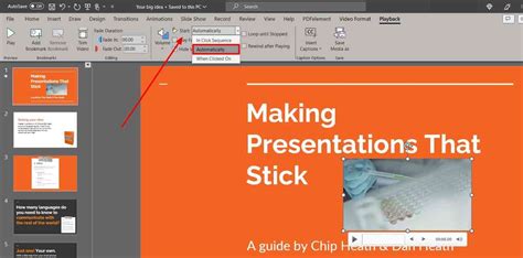 Detailed Guide Play Video Automatically In Powerpoint