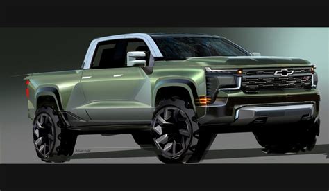 Chevrolet Il Designer Di Gm Mostra Un Futuristico Pick Up Render