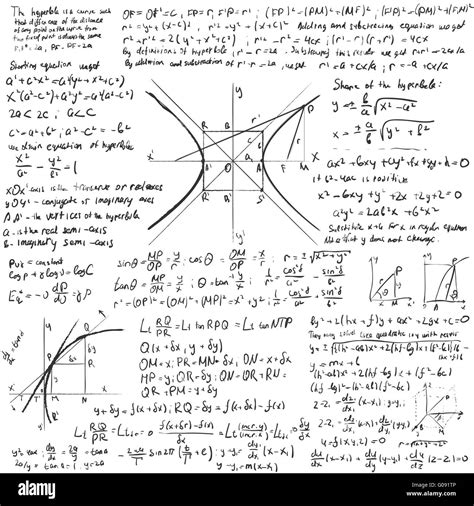 Maths Vector Background Stock Vector Image And Art Alamy