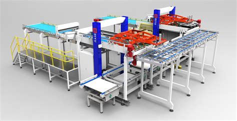 Automatic Cans Crate Loading Unloading Crates Machine For Retort Crates