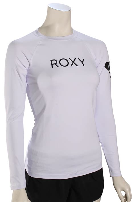 Roxy Surf Ls Rash Guard Bright White