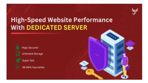 High Speed Website Performance With Dedicated Server