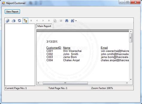 สร้าง Crystal Report บน Visual Studio Vbnet C Step By Step